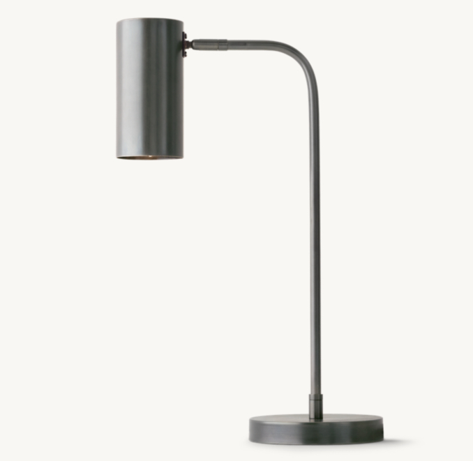 Regan Task Table Lamp - Gunmetal | RH