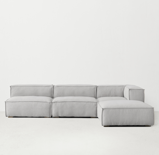 Rowan Upholstered Modular Customizable Sectional RH TEEN