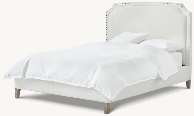 Antonia Upholstered Bed | RH TEEN