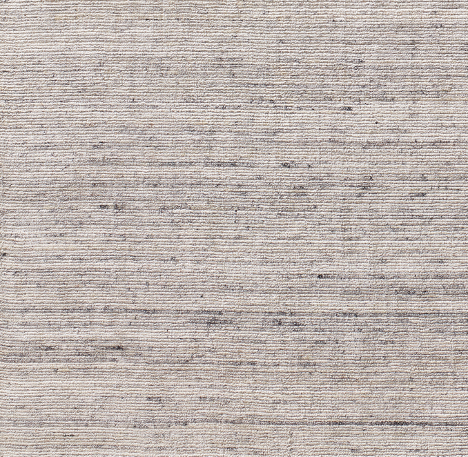 Marled Stripe Loom-Knotted Wool Rug Swatch | RH TEEN