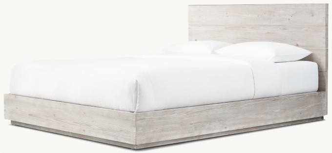 Callum Platform Bed RH