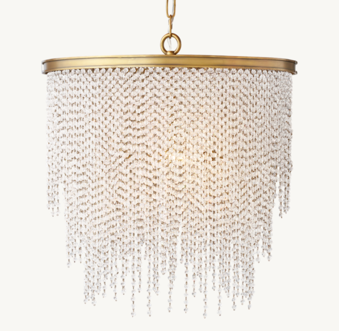 Athena Crystal Medium Pendant | RH Baby & Child
