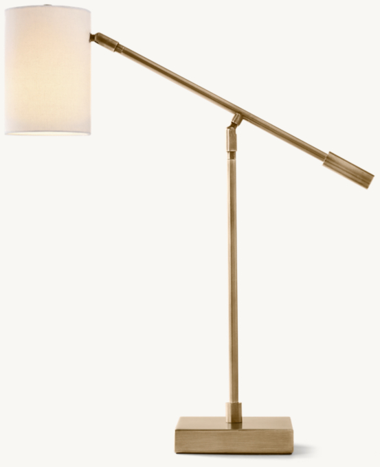 Striata Aluminum Round Dining Table | RH