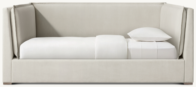 Sloane Velvet Upholstered Daybed RH Baby Child